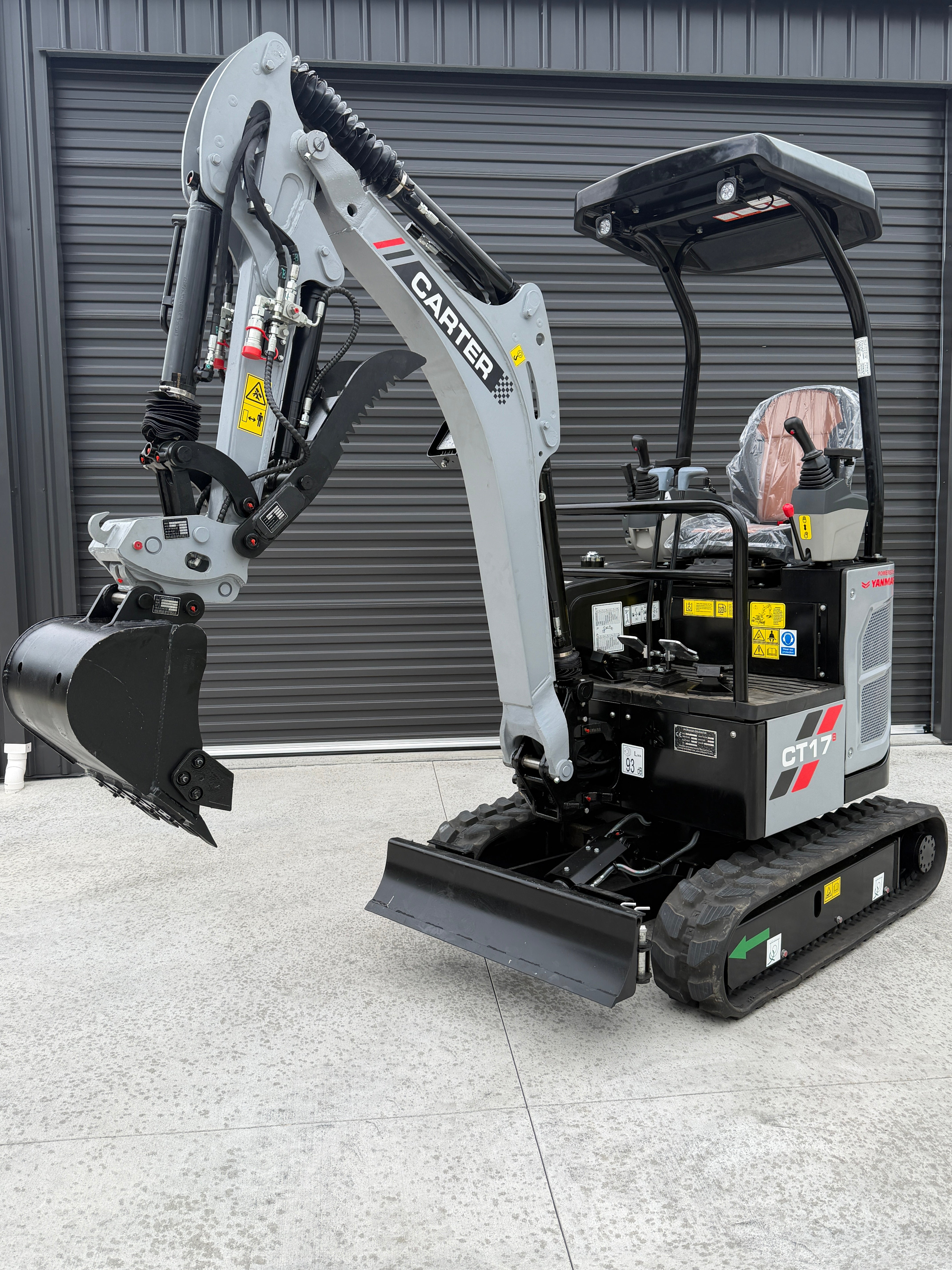 Carter CT17 Mini Excavator – Digzilla Machinery
