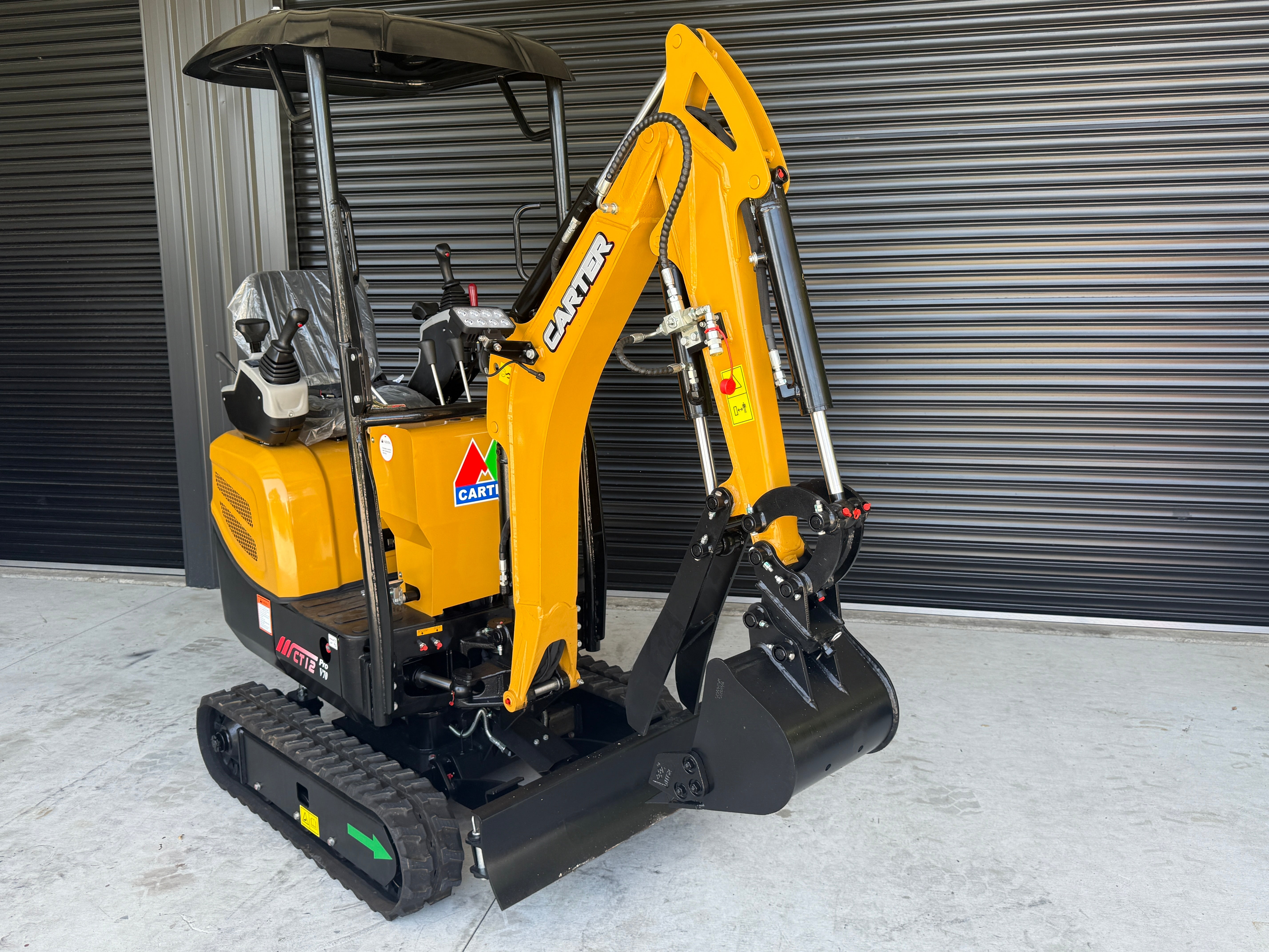 Carter CT12 Pro Mini Excavator – Digzilla Machinery